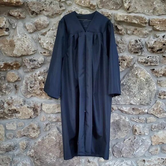Jostens | Other | Jostens Black Graduation Cap Gown | Poshmark